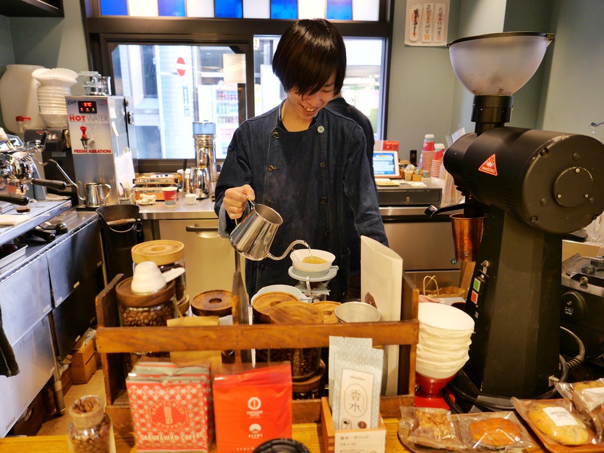Cafe Hopping - Sarutahiko Coffee BEAMS JAPAN Shinjuku Store
