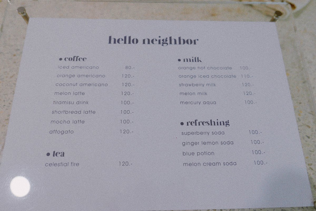 Cafe Hopping - Hello Neighbor